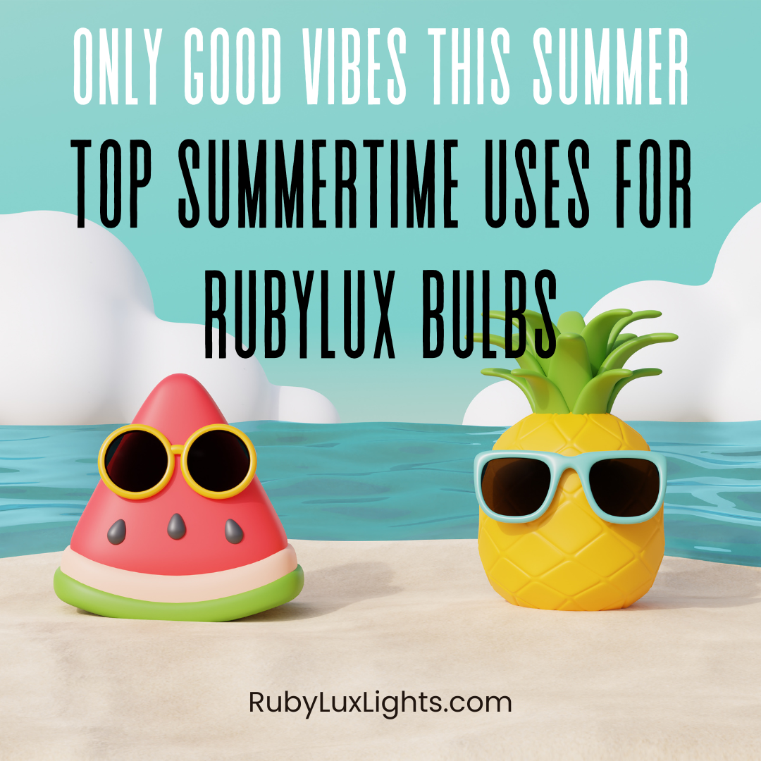 Top Summertime Uses for Red and Infrared Light Therapy – RubyLuxLights