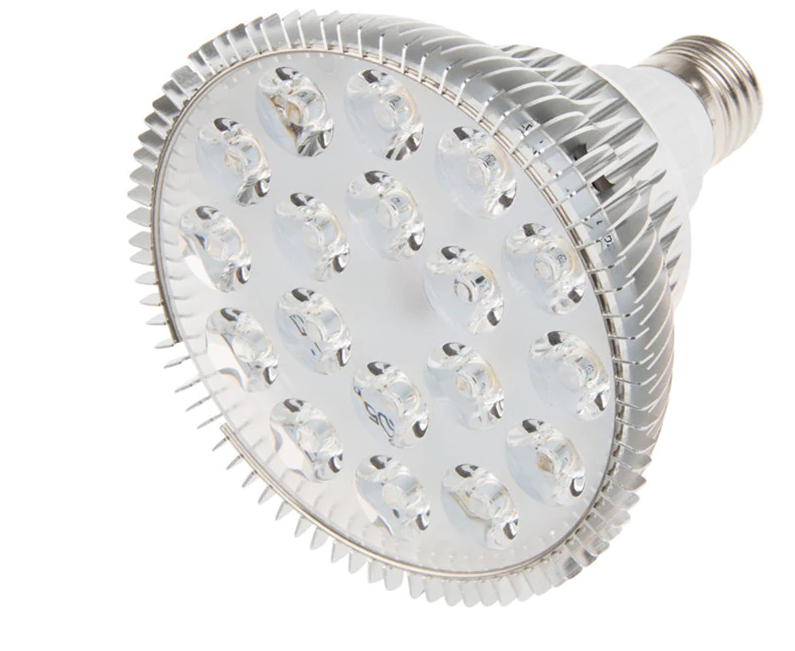 RubyLux All Red LED Bulb - Size Large – 2nd Generation - 220V for Euro ...