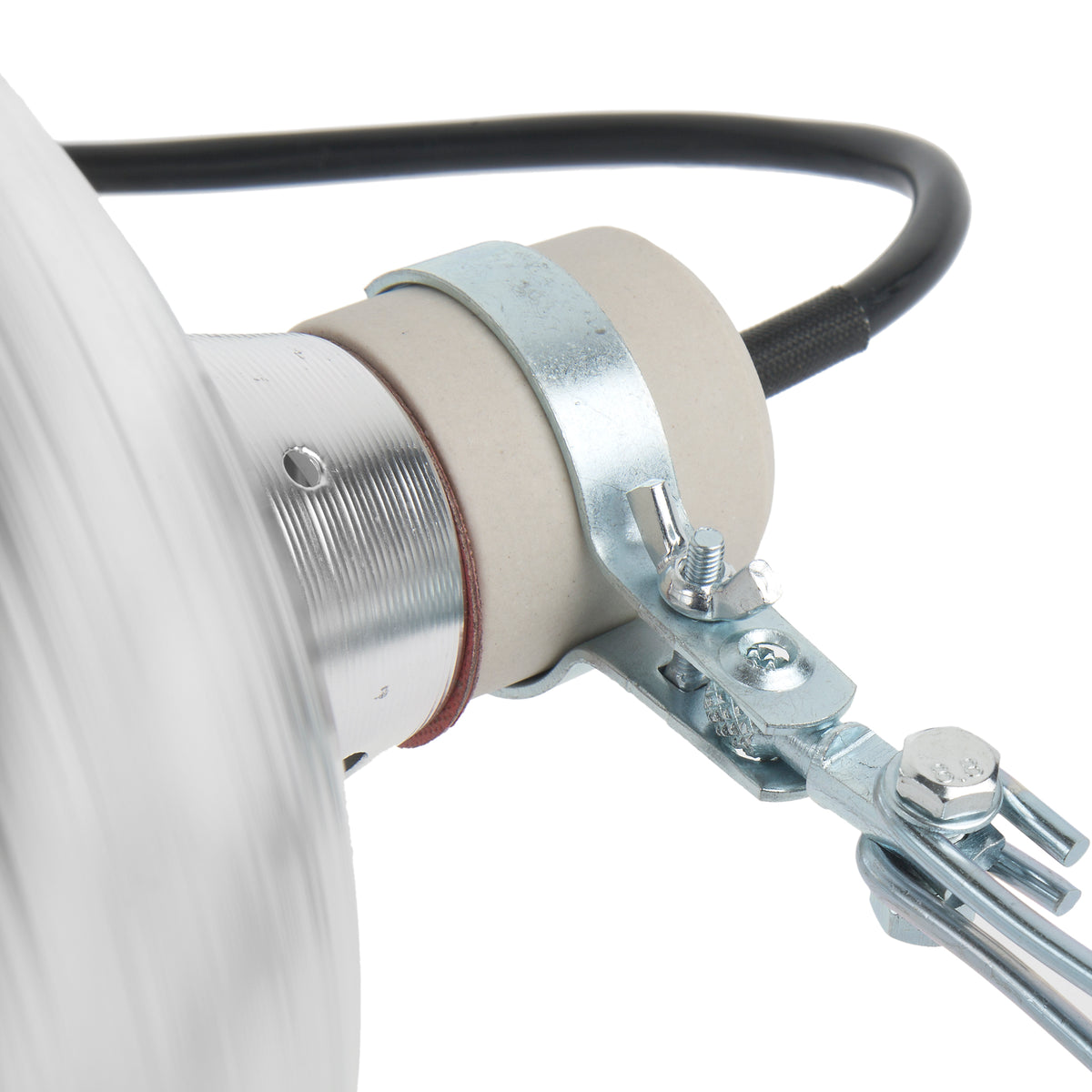 RubyLux Lamp with Heavy Duty Clamp for RubyLux NIR Bulb for US & Canad ...
